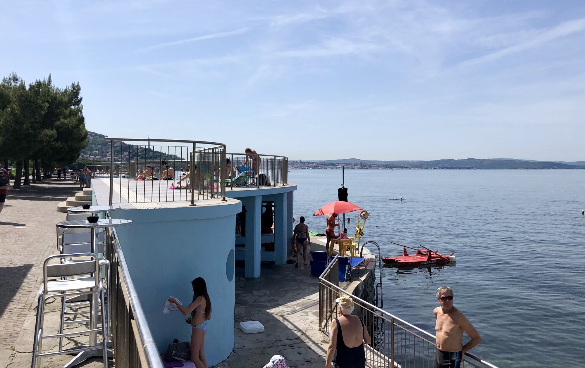 Beaches in and around Trieste: how to get there