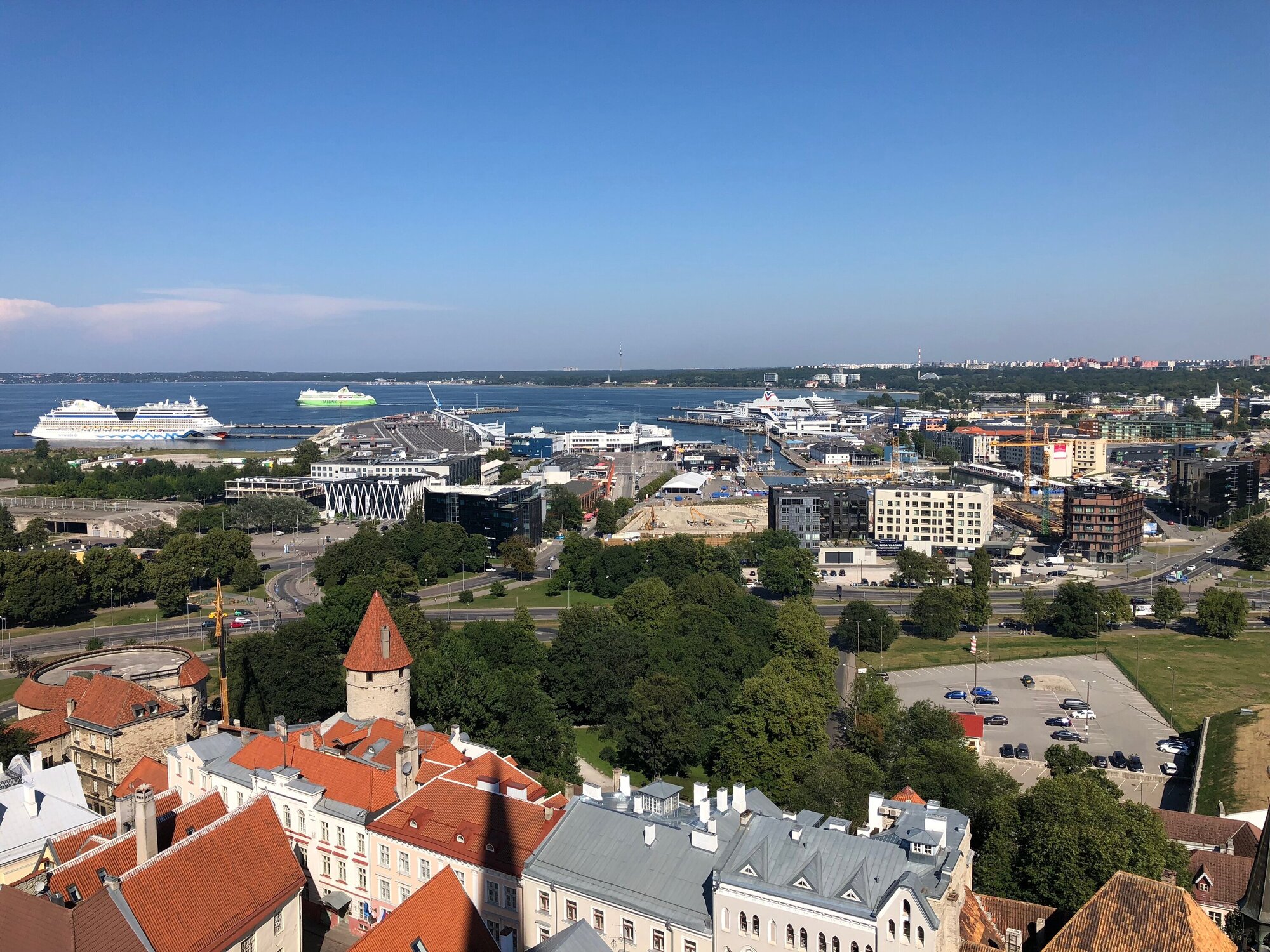 Tallinn from a bird's eye view: viewpoints with the best views of the city