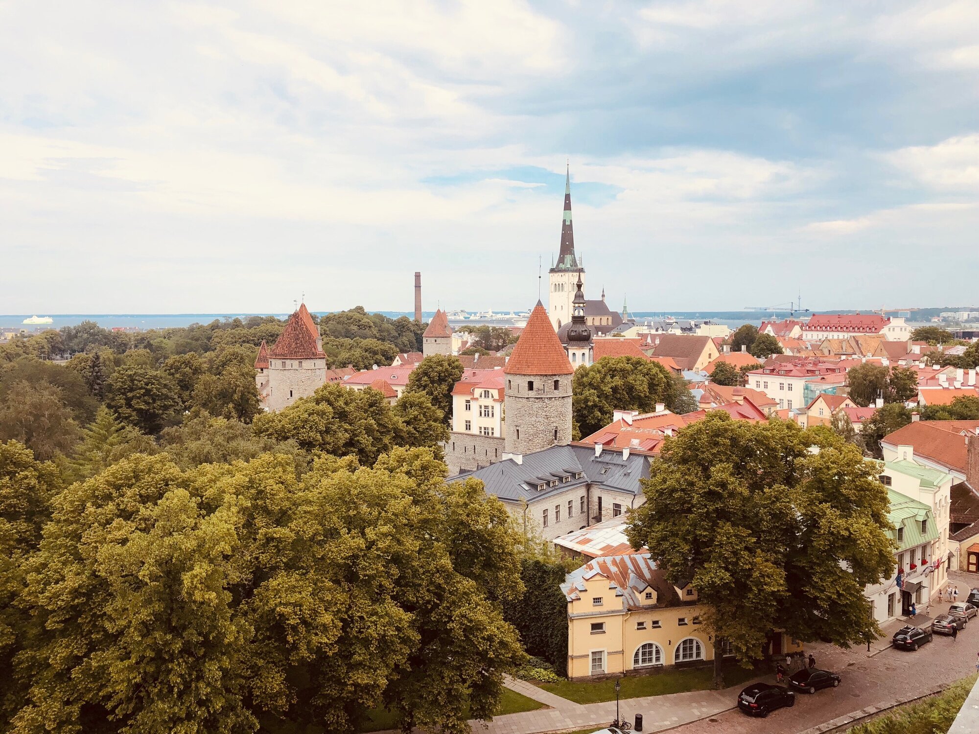 Tallinn from a bird's eye view: viewpoints with the best views of the city