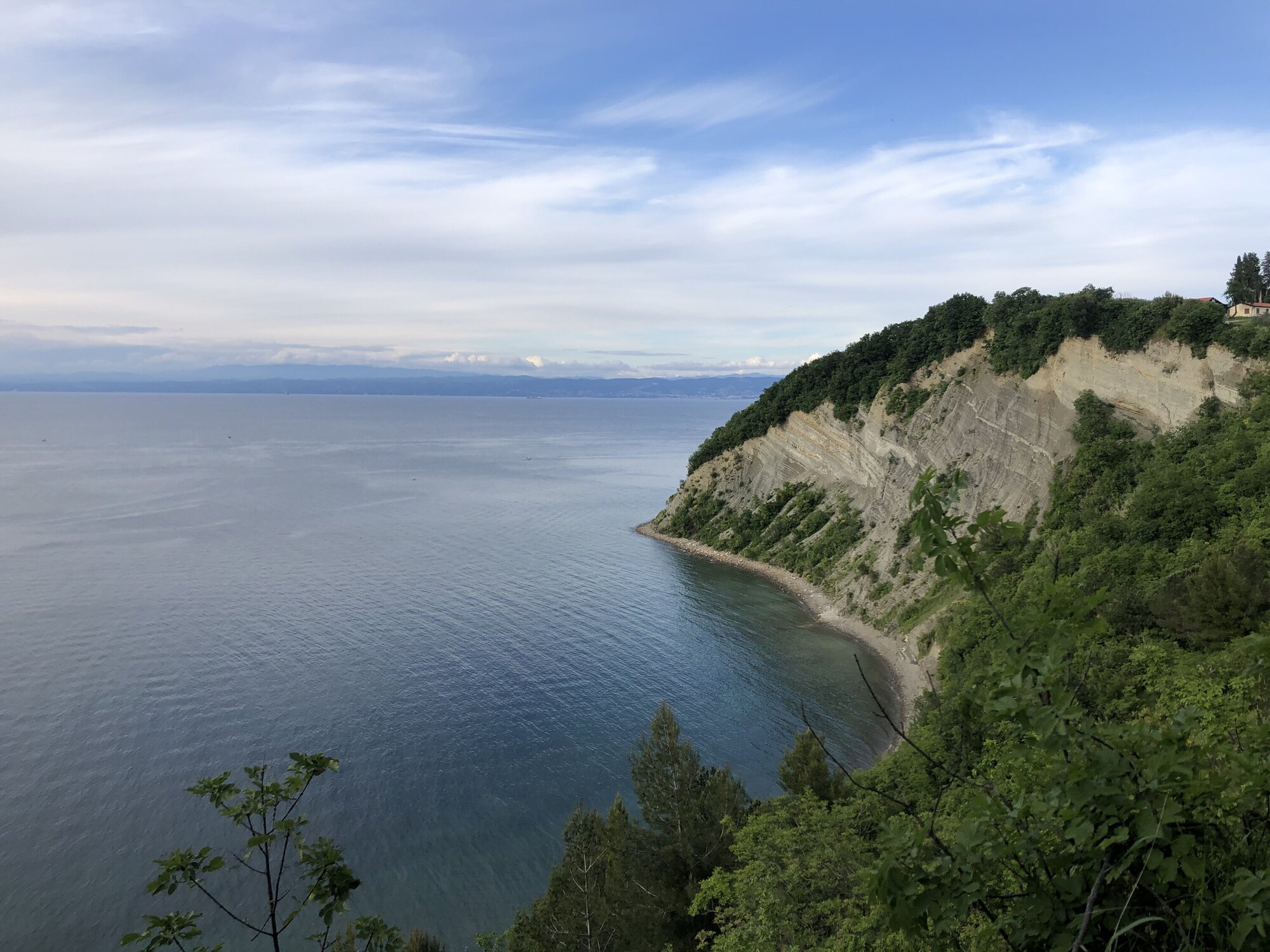Beaches on the Adriatic coast of Slovenia