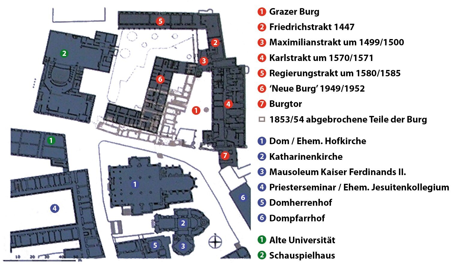 The Crown of Graz. A guide to the imperial core of the city